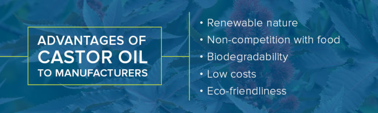Important Impacts of the Shift Toward Sustainable Castor Oil