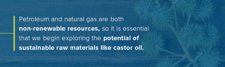 Important Impacts of the Shift Toward Sustainable Castor Oil